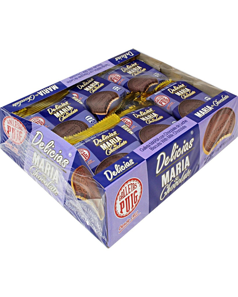 GALLETA MARIA DELICIA 34g, CAJA DE 18 UNIDADES – Pardago