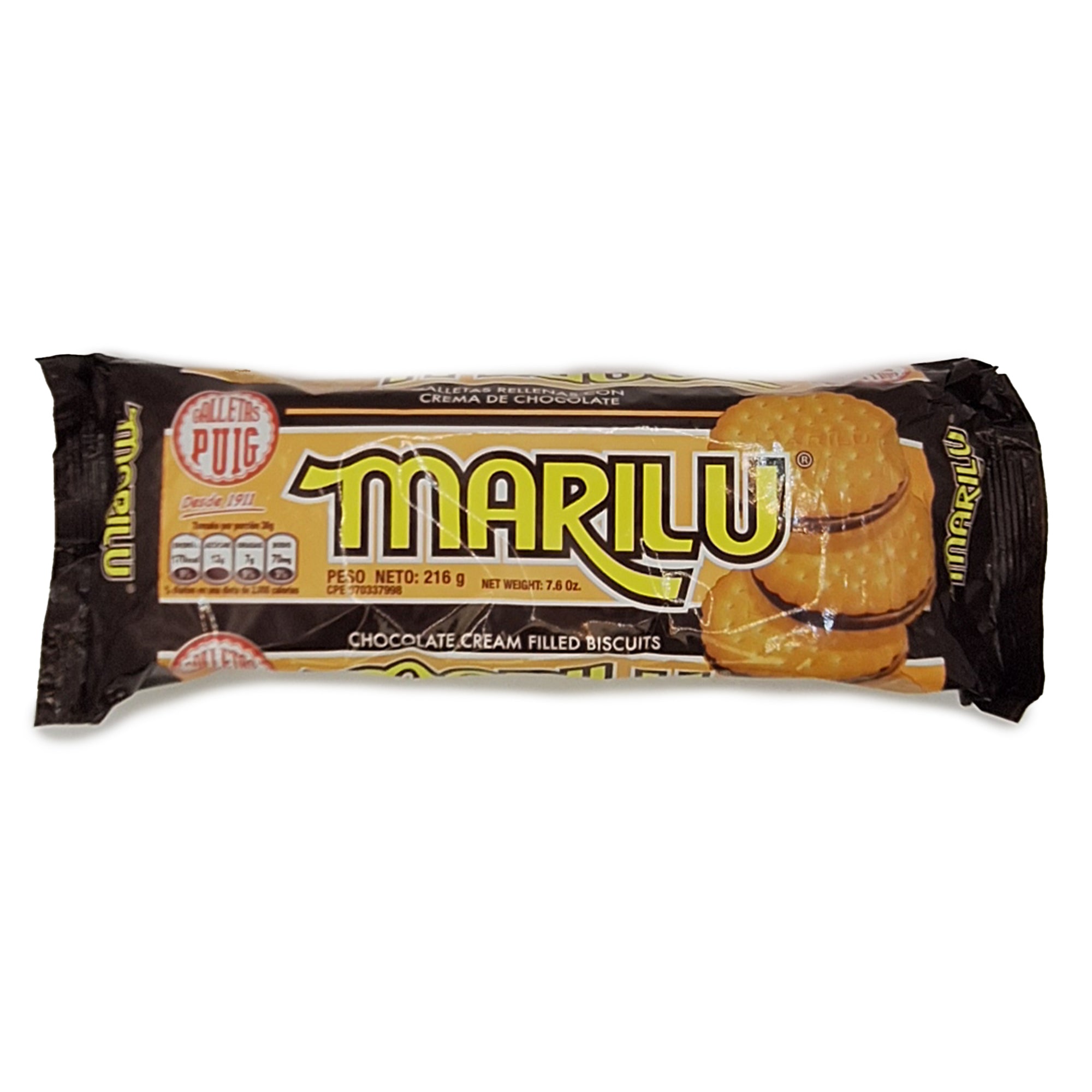 GALLETA MARILU CHOCOLATE 1 X 216 g – pardago