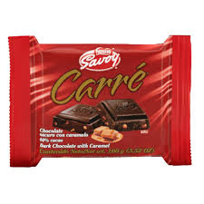 CARRÉ CHOCOLATE OSCURO Y CARAMELO 100 g – Pardago